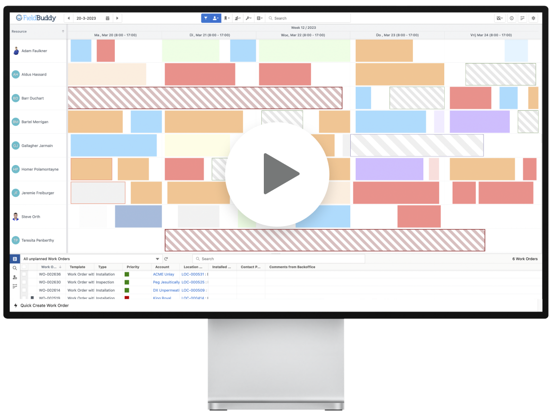 Alle features van FieldBuddy - FieldBuddy